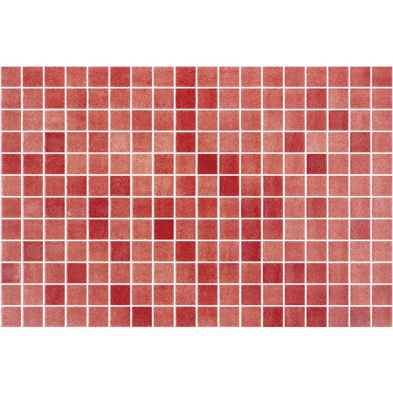 Tegels Sticker - Rood / Rechthoekig - 24 st