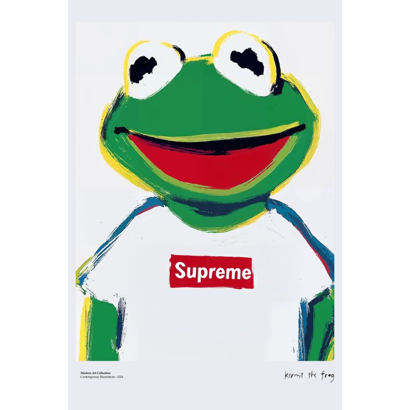 Poster - Supreme Kikker
