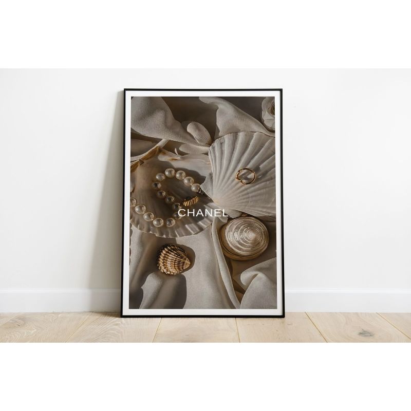 Poster - Chanel Shell Design