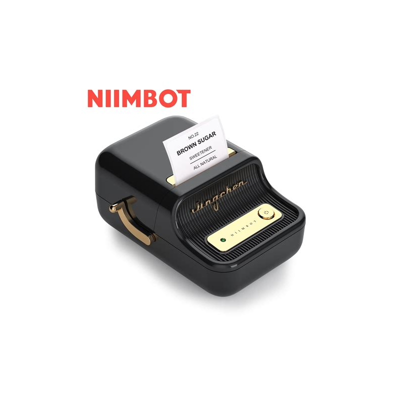Niimbot Labelprinter – B21 Pro Geüpgradede Fotolabelprinter / Zwart