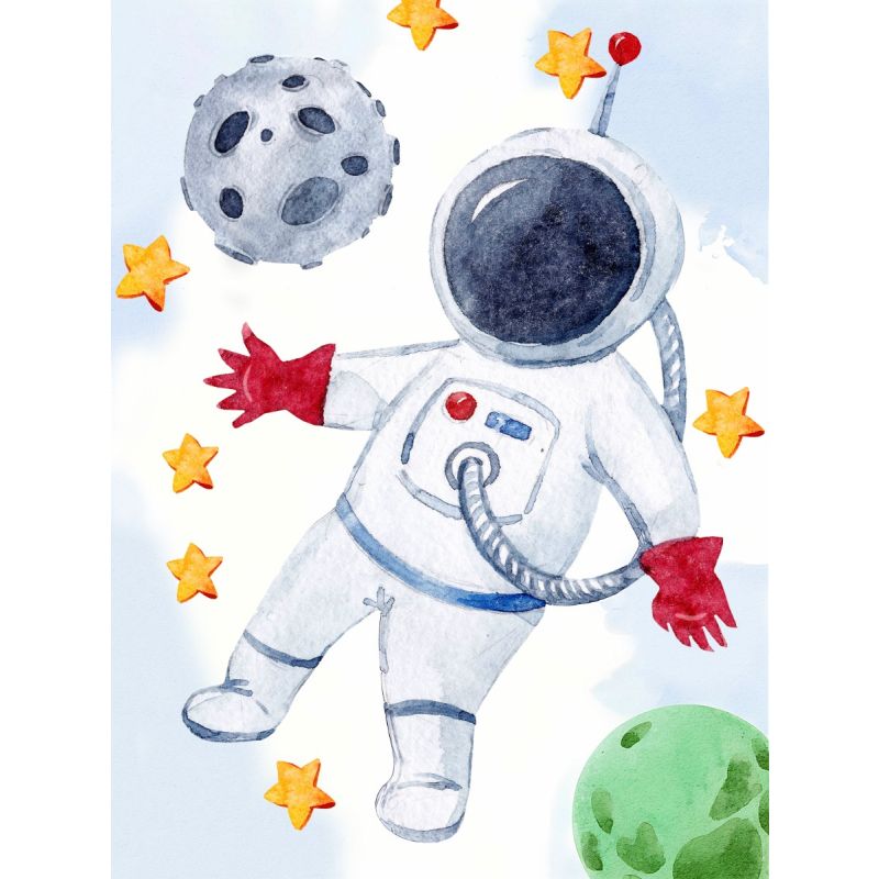 Poster - Kosmos / Astronaut / 02