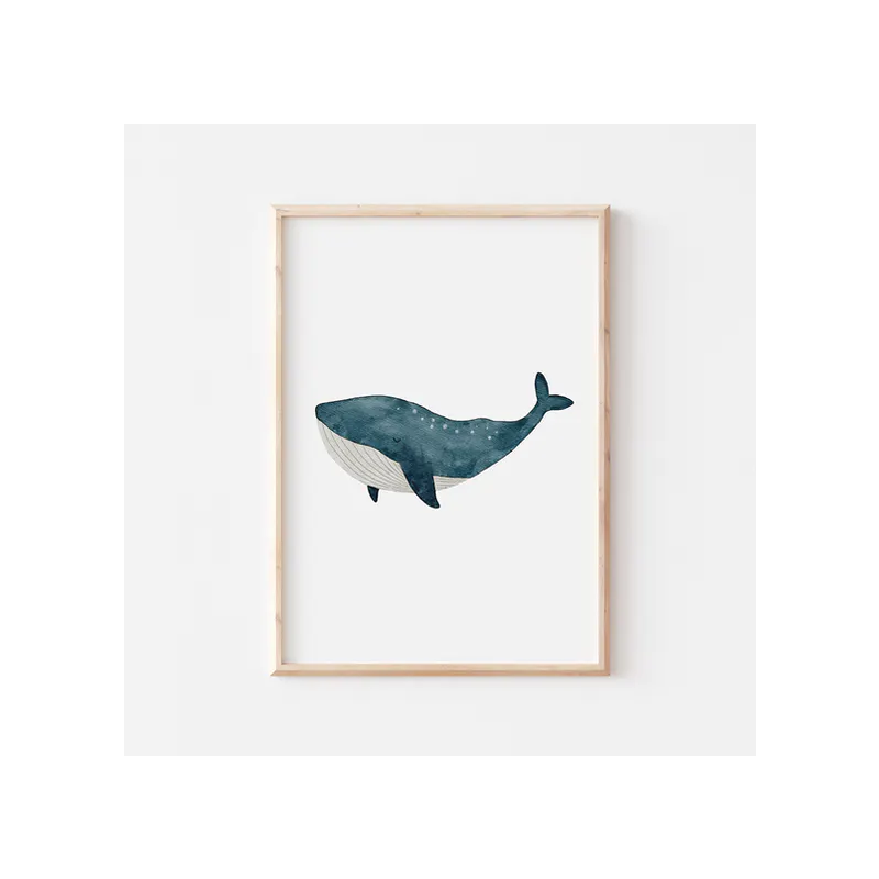 Poster - Zeedier / Walvis