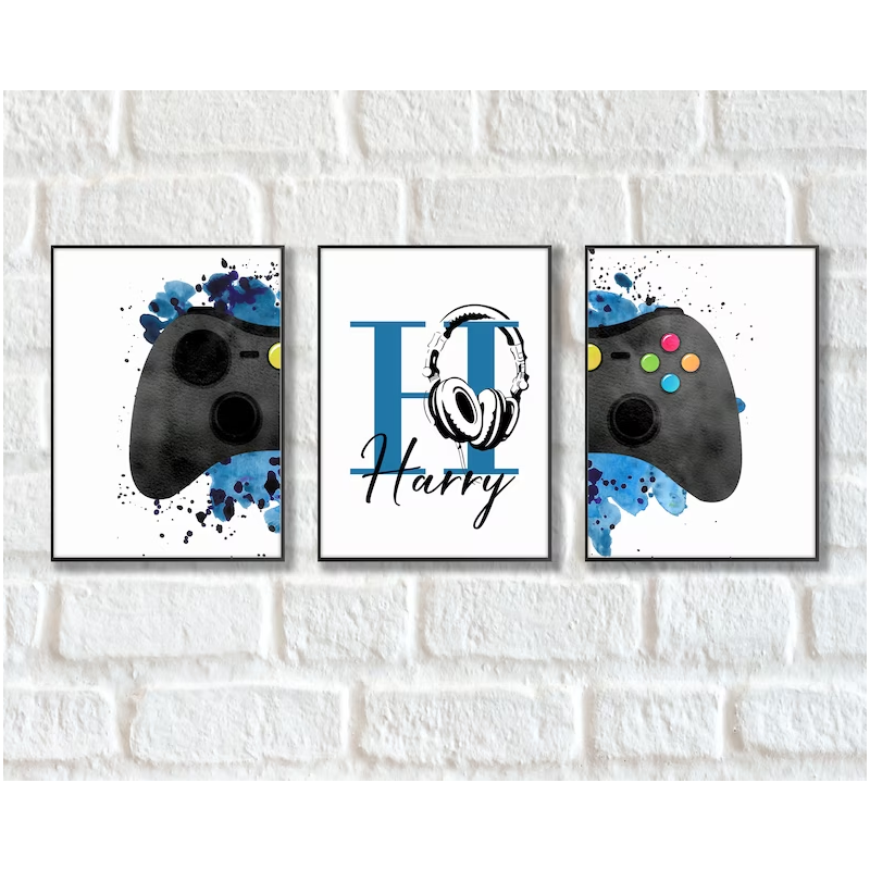 Posters - Xbox / Gamen / Gepersonaliseerd / Set van 3